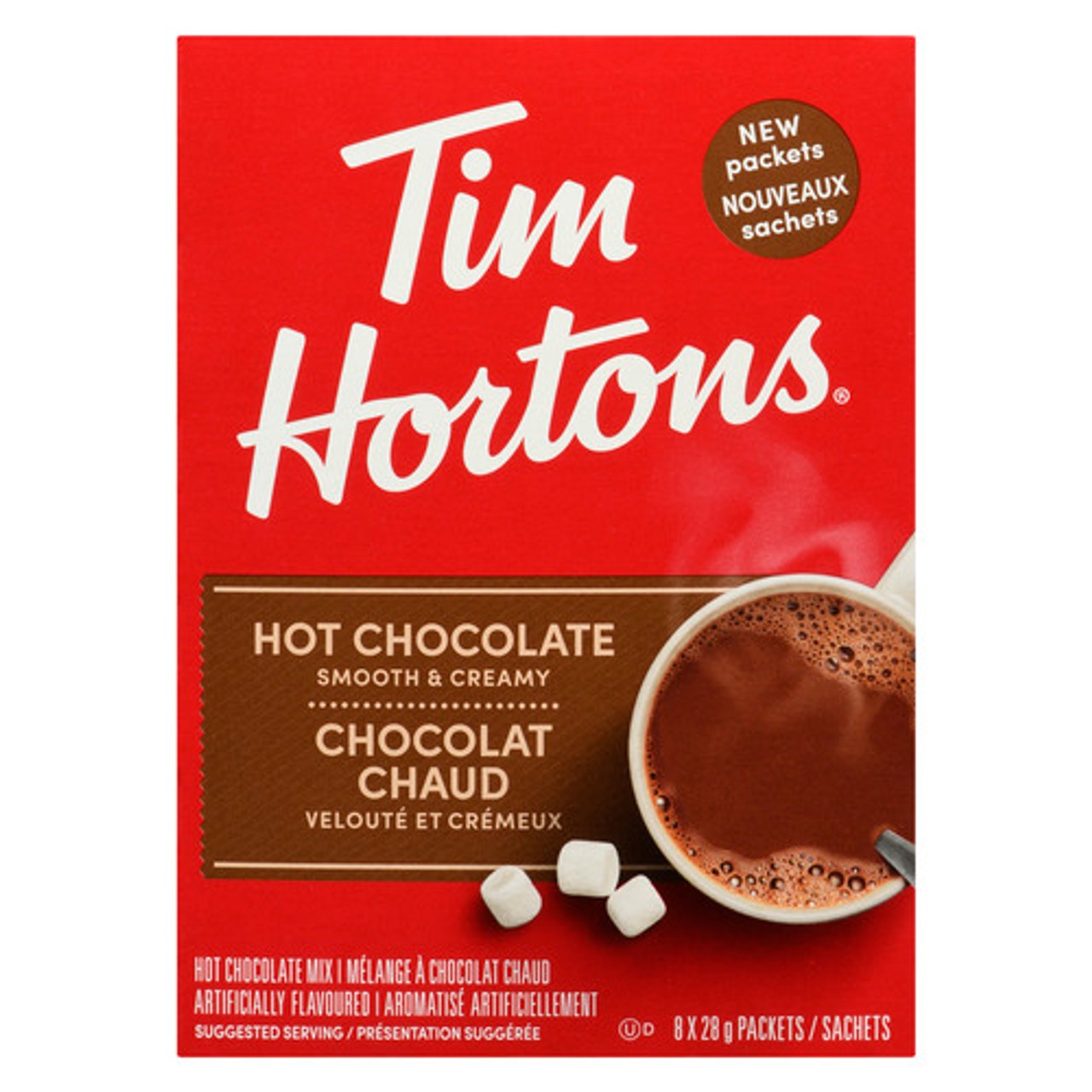 Tim Hortons Hot Chocolate 8 Packets - Voilà Online Groceries & Offers