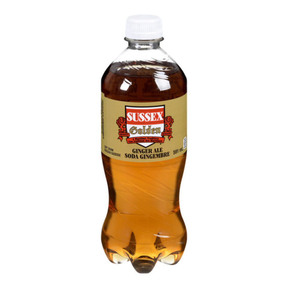 Sussex Golden Ginger Ale 591 ml (bottle) - Voilà Online Groceries & Offers