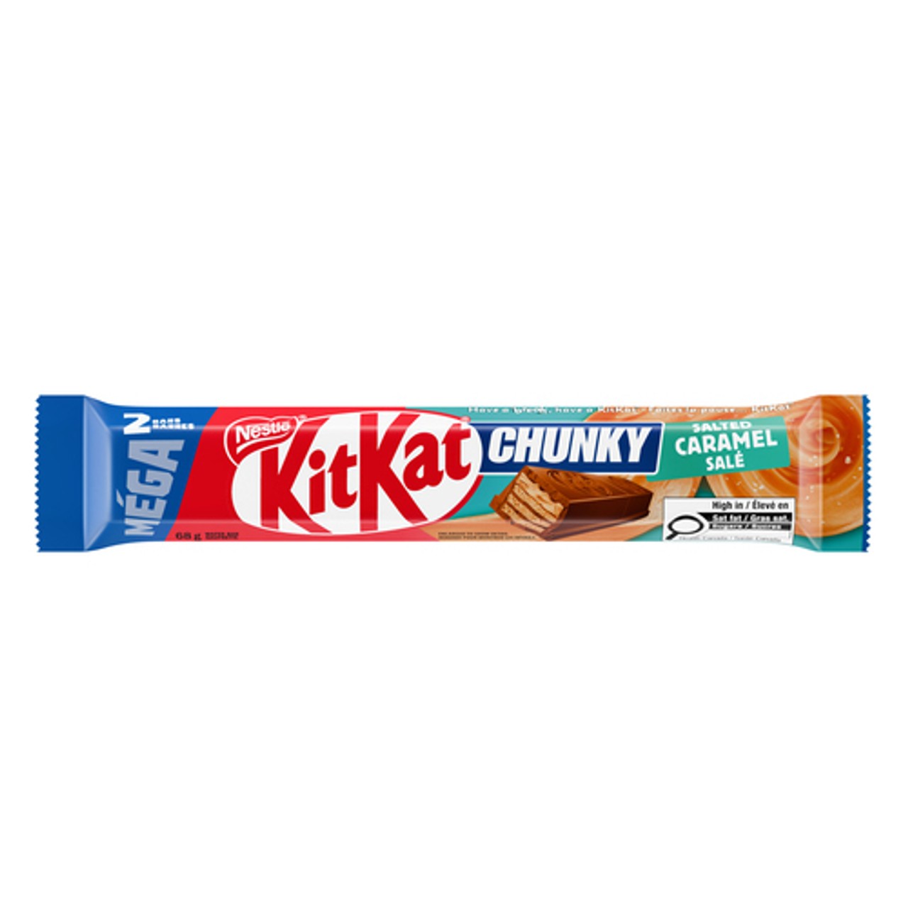 Kit Kat Chunky Mega Chocolate Bar Salted Caramel 68 g - Voilà Online ...