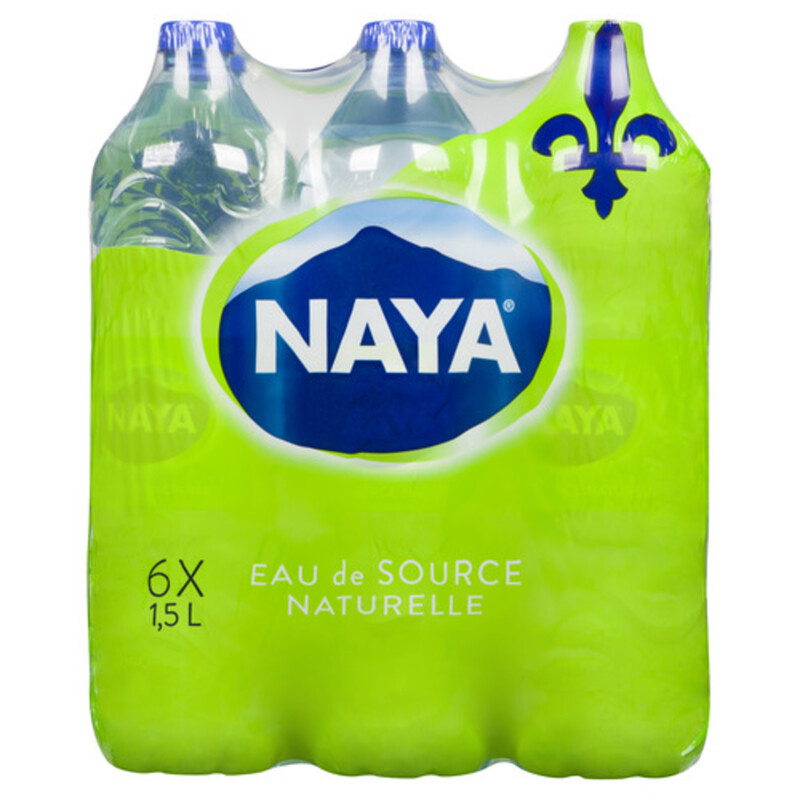Naya Natural Spring Water 6 x 1.5 L (bottles) - Voilà Online Groceries ...
