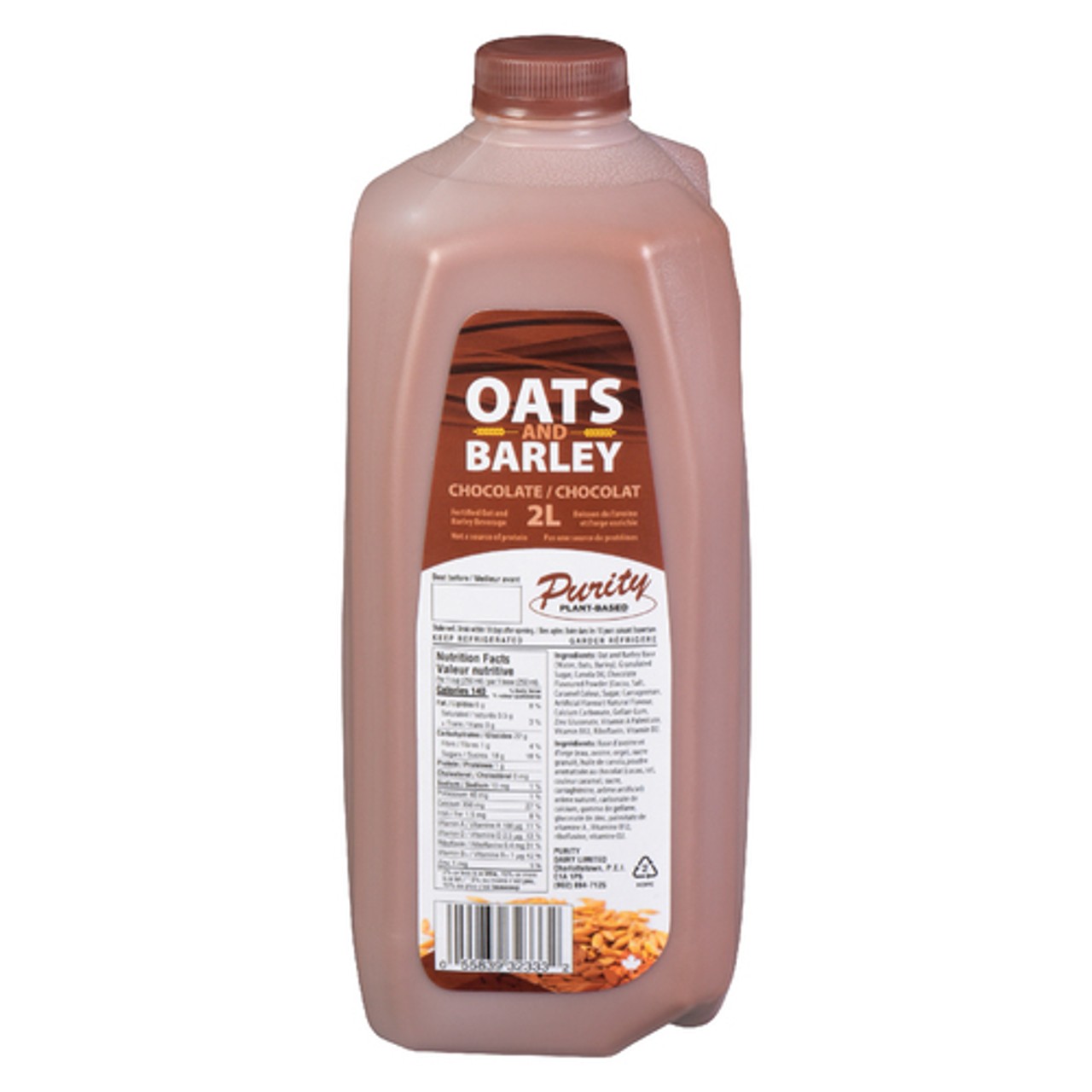 Purity Oats & Barley Chocolate Milk Substitute 2 L - Voilà Online ...