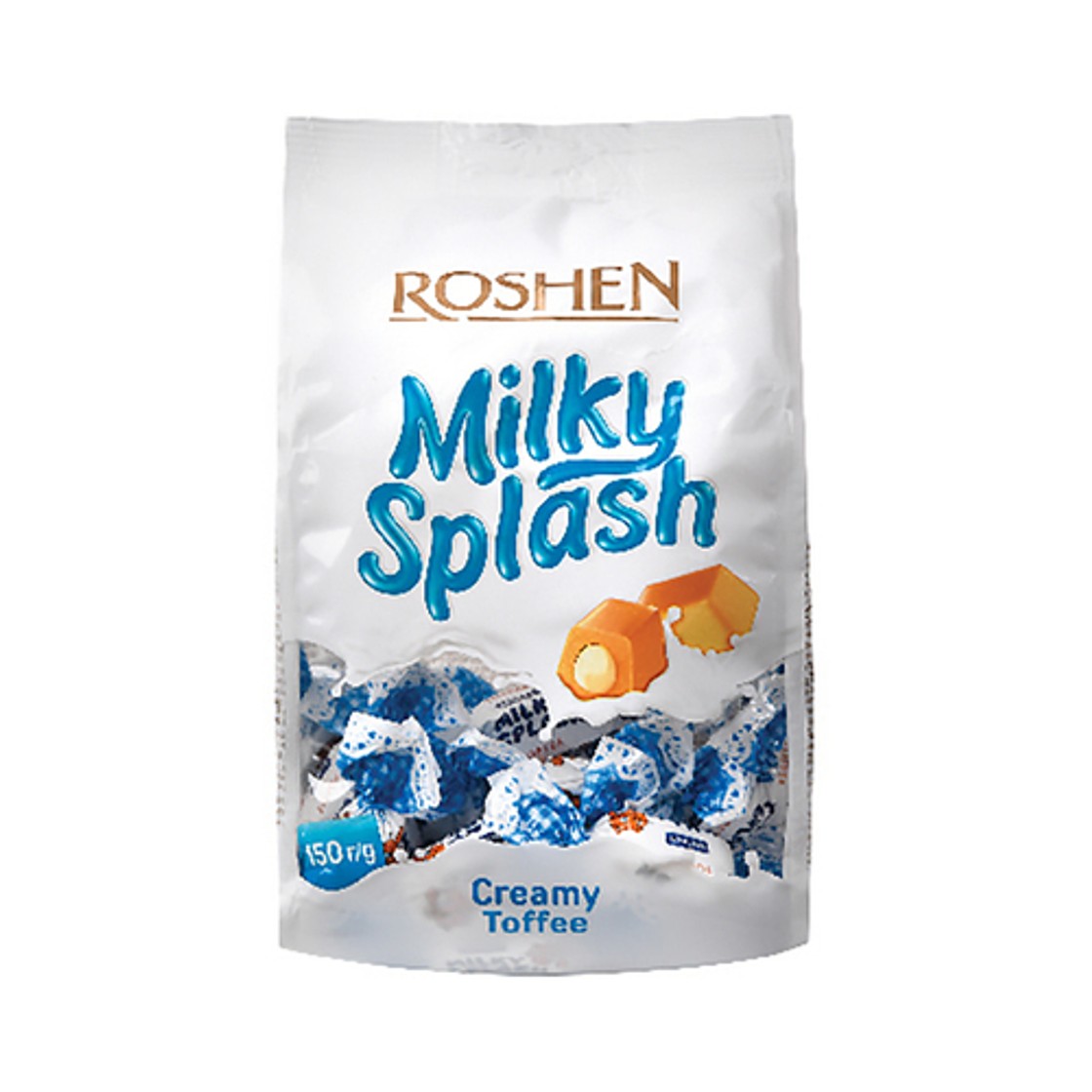 Roshen Toffee Candy Milky Splash 150 g - Voilà Online Groceries & Offers