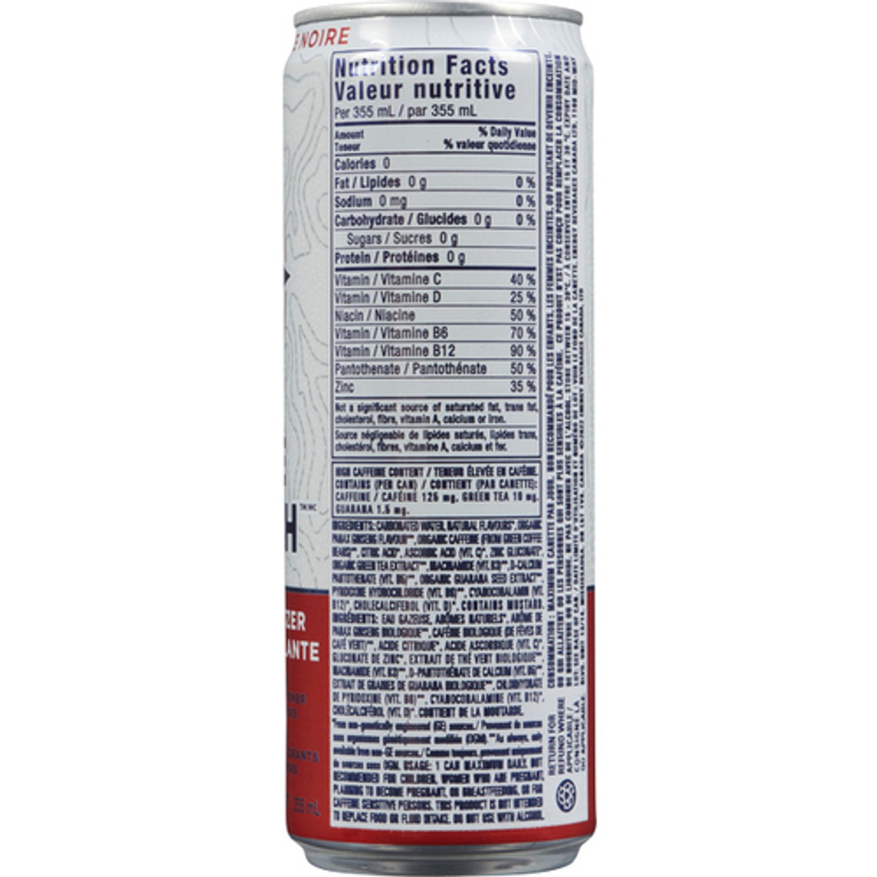 Pure North Energy Drink Black Cherry 355 ml (can) - Voilà Online ...