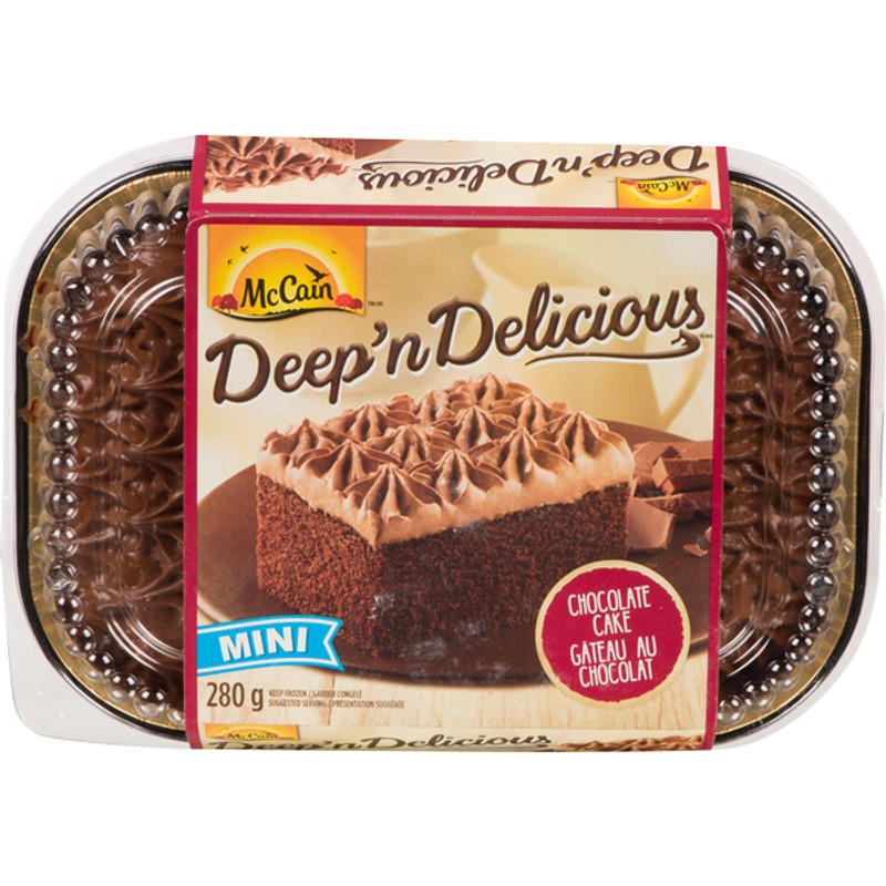 McCain Deep'n Delicious Frozen Cake Chocolate Mini 280 g - Voilà Online ...