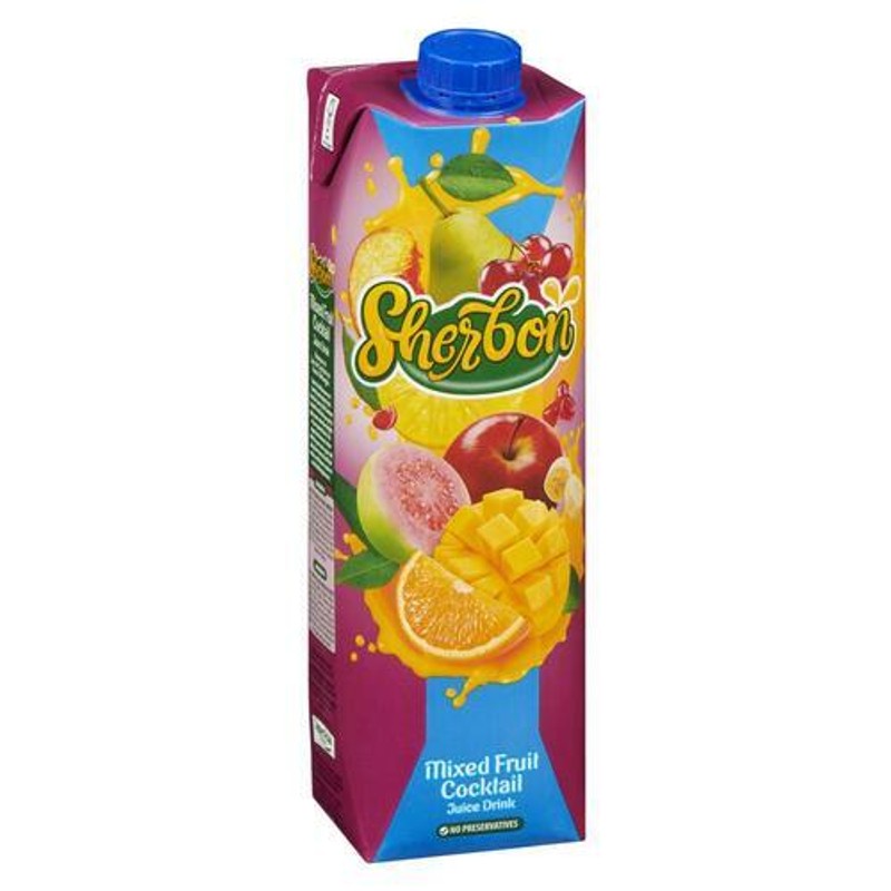 Sherbon Juice Drink Mixed Fruit Cocktail 1 L - Voilà Online Groceries ...