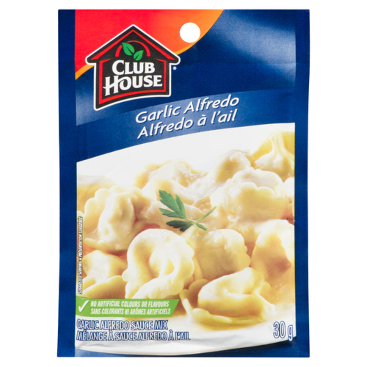 Club House Pasta Prima Sauce Mix Garlic Alfredo 30 g - Voilà Online ...