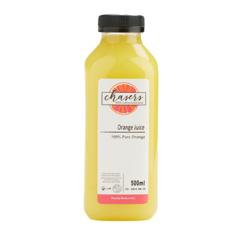 Chaser Fresh Juice Pure Orange 500 ml - Voilà Online Groceries & Offers