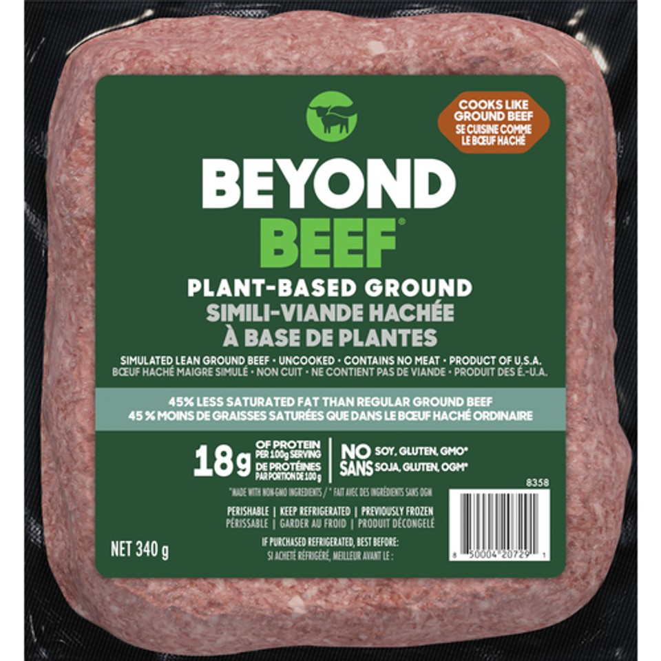 Beyond Meat Plant-Based Ground Beef 340 g (frozen) - Voilà Online ...