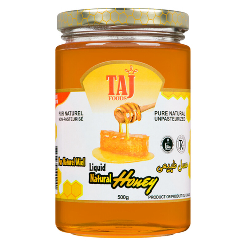 Taj Foods Liquid Natural Honey 500 g - Voilà Online Groceries & Offers