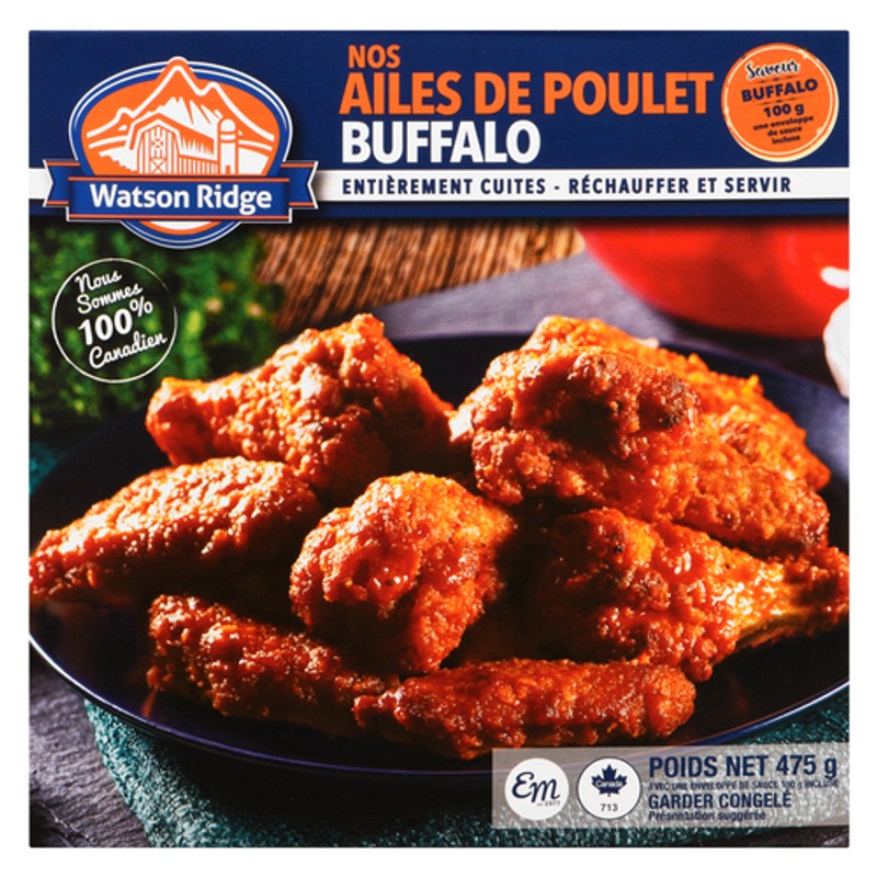 Waston Ridge Frozen Buffalo Chicken Wings 475 g - Voilà Online ...