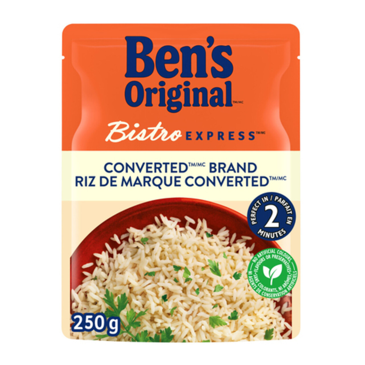 Ben's Original Bistro Express White Rice Converted Long Grain 250 g ...