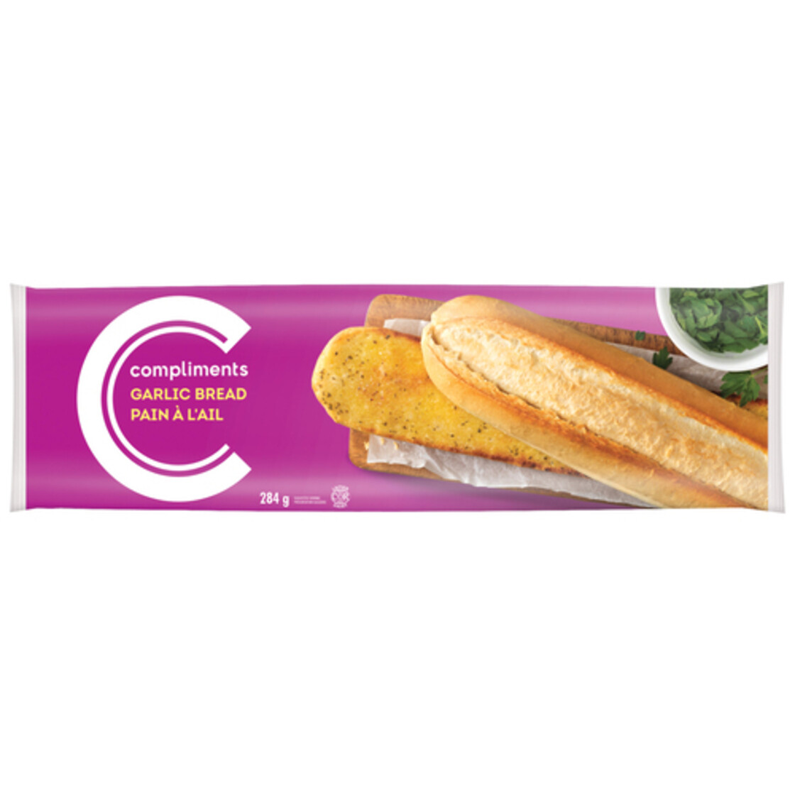 Compliments Garlic Bread 284 g (frozen) - Voilà Online Groceries & Offers