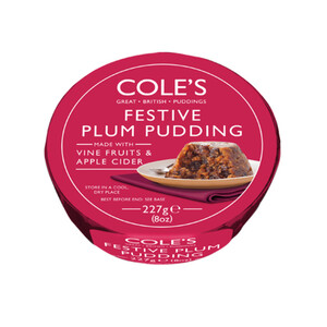 Coles Festive Plum Pudding Vine Fruits & Apple Cider 227 g - Voilà ...