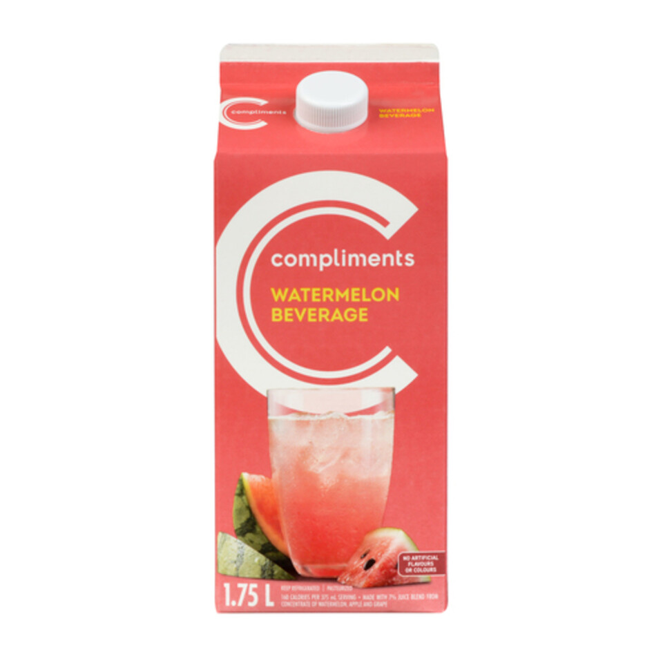 Compliments Juice Watermelon 1.75 L - Voilà Online Groceries & Offers