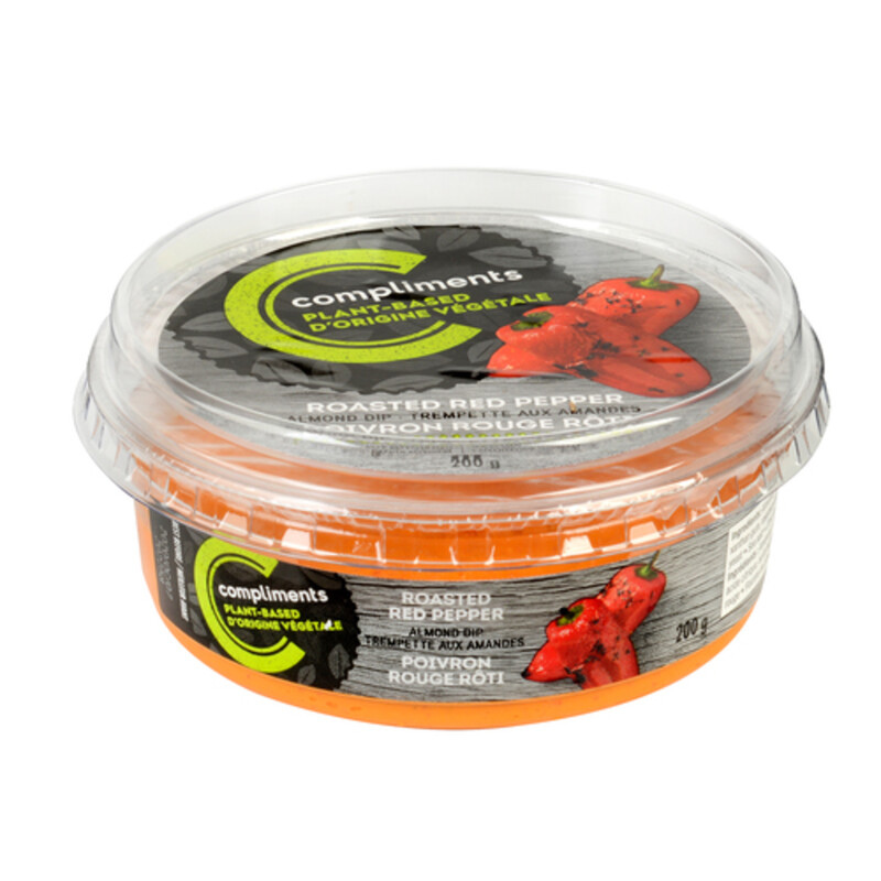 Compliments Almond Dip Roasted Red Pepper 200 g - Voilà Online ...