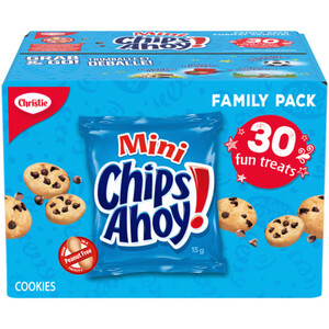 Chips Ahoy! Mini Fun Treats 30 Count 450 g - Voilà Online Groceries ...