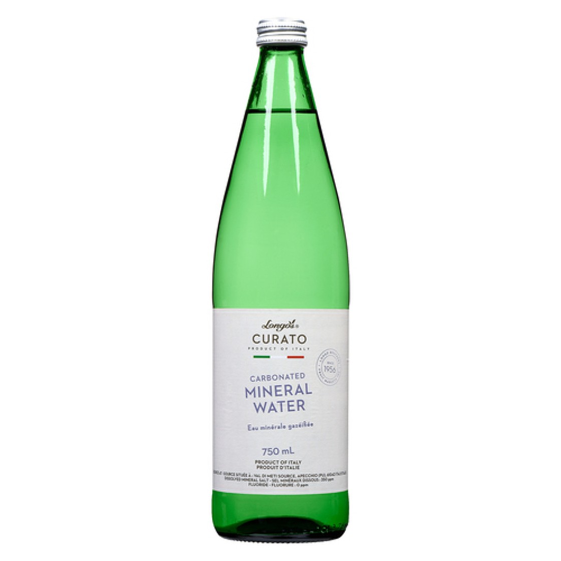 Longo's Curato Carbonated Mineral Water 750 ml - Voilà Online Groceries ...