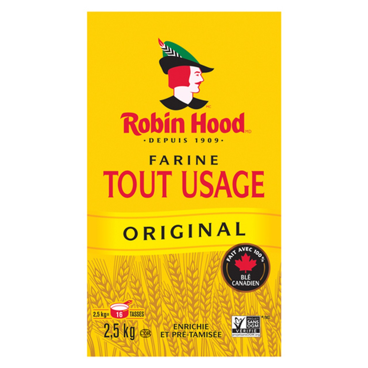 Robin Hood Flour All Purpose Original 2.5 kg - Voilà Online Groceries ...