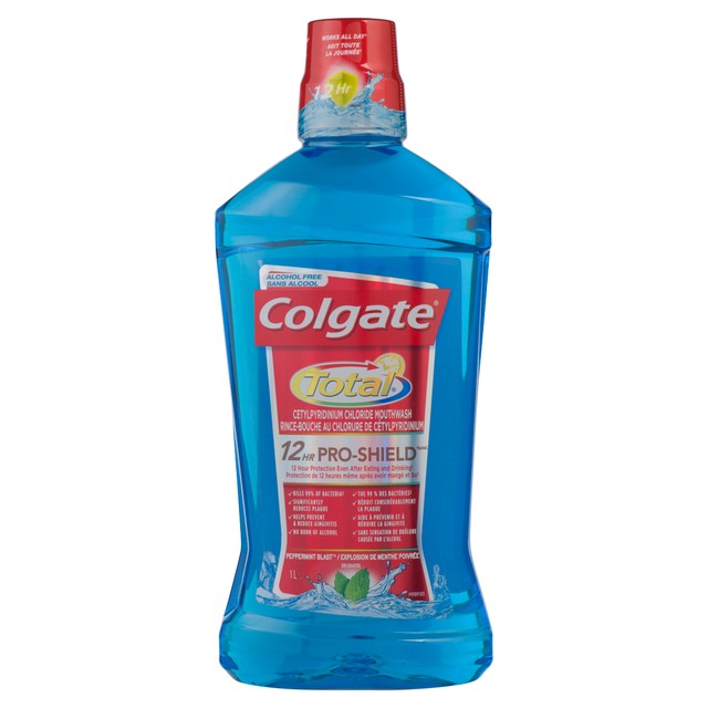 Colgate Mouthwash Peppermint Blast 1 L - Voilà Online Groceries & Offers