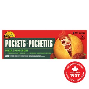 McCain Pizza Pockets Pepperoni 3 x 100 g - Voilà Online Groceries & Offers