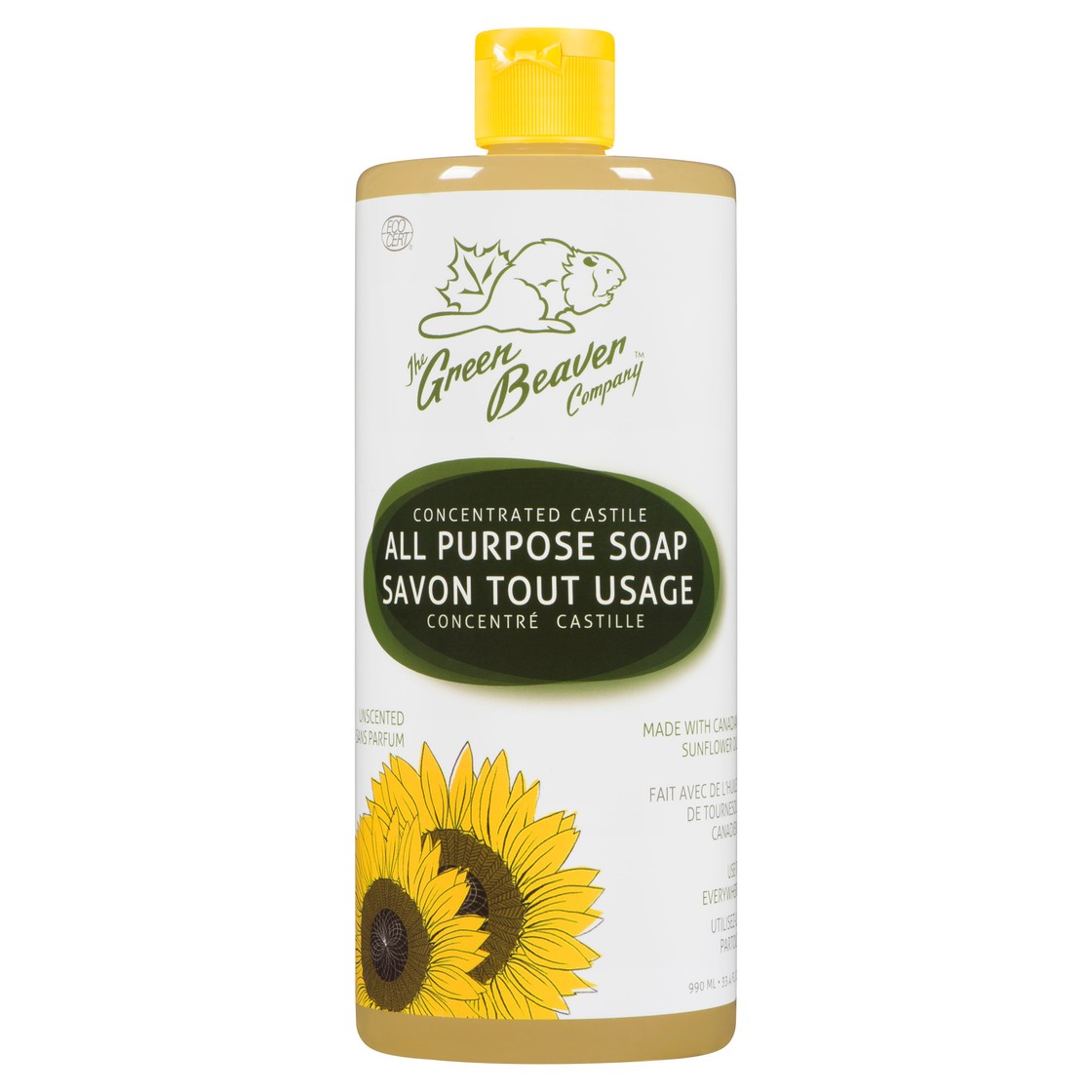 The Green Beaver Company Soap Extra Gentle Unscented 990 ml - Voilà ...