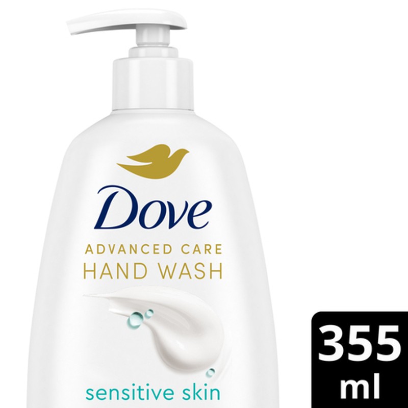 Dove Advanced Care Sensitive Skin Hand Wash Smooth Skin For Soft 355 ml ...