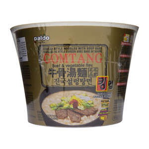 Paldo Gomtang Instant Noodles King Cup Beef & Vegetable 105 g - Voilà ...