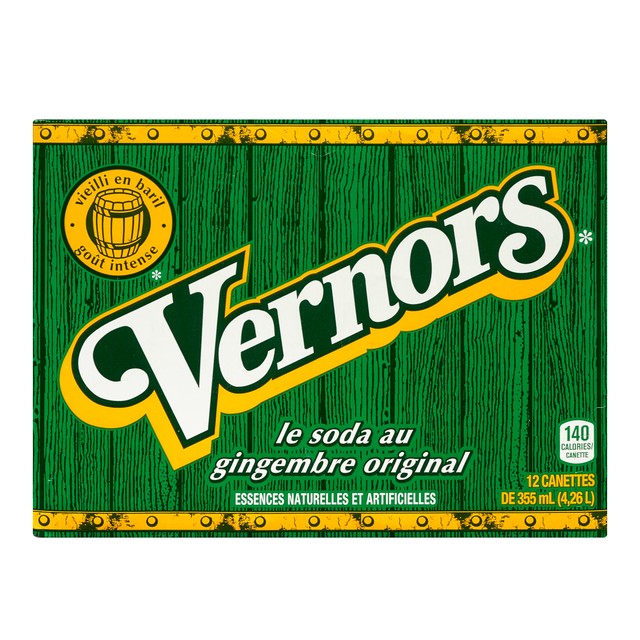 Vernors Soft Drink Ginger Ale 12 x 355 ml (cans) - Voilà Online ...
