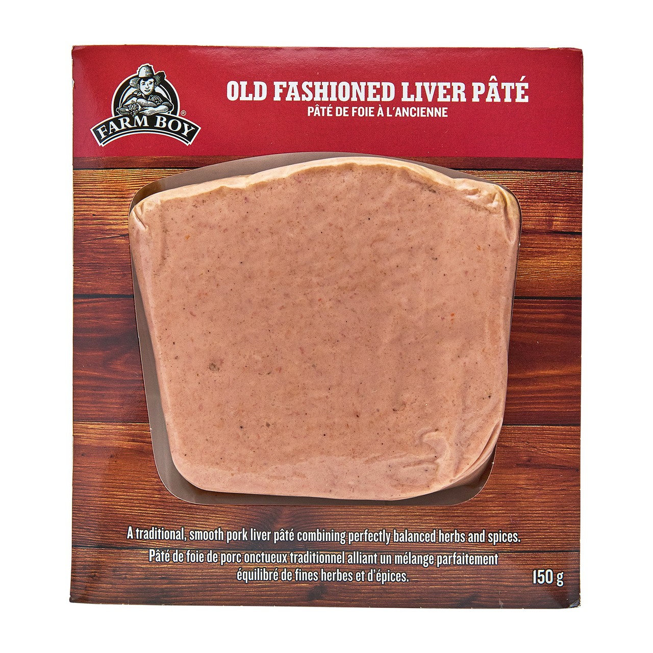 Farm Boy Pâté Liver Old Fashioned 150 g - Voilà Online Groceries & Offers