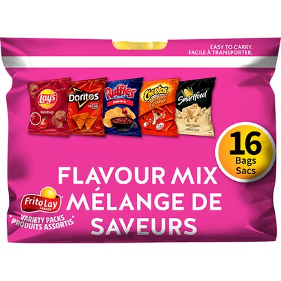 Frito Lay Multipack Flavour Mix 16 count 428 g - Voilà Online Groceries ...