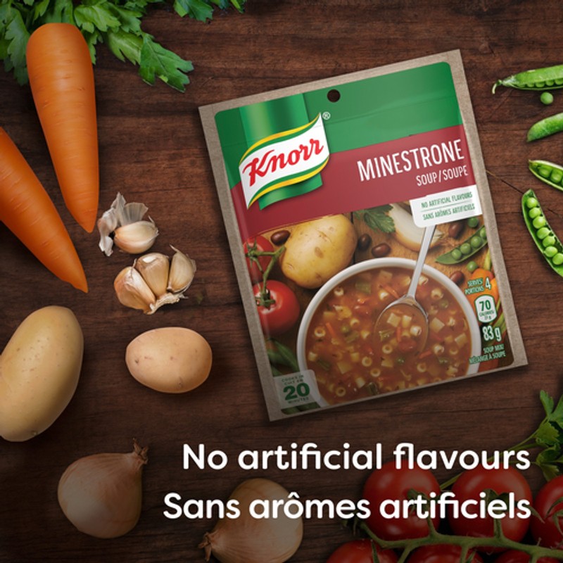 Knorr Minestrone Soup Mix 83 g - Voilà Online Groceries & Offers