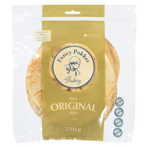 Fancy Pokket Original Small Pita 250 g - Voilà Online Groceries & Offers