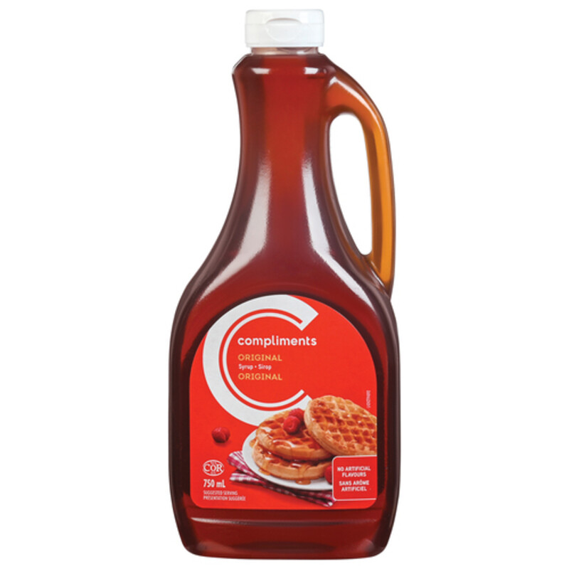 Compliments Syrup Original 750 ml - Voilà Online Groceries & Offers