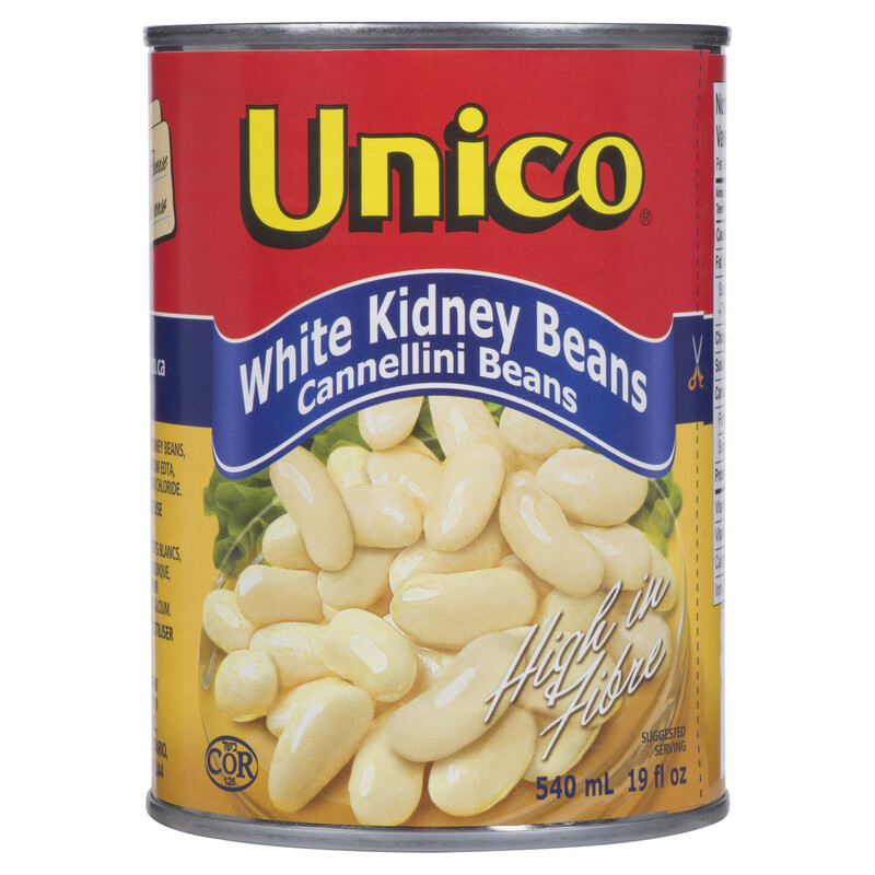 Unico White Kidney Beans 540 ml - Voilà Online Groceries & Offers