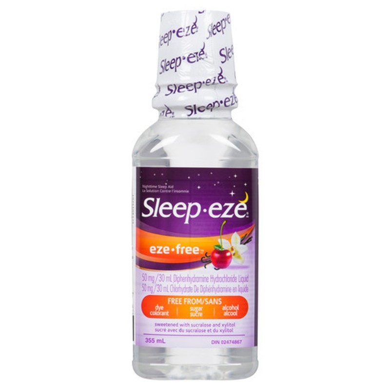 Sleep-Eze Nighttime Sleep Aid Eze-Liquid 355 ml - Voilà Online ...