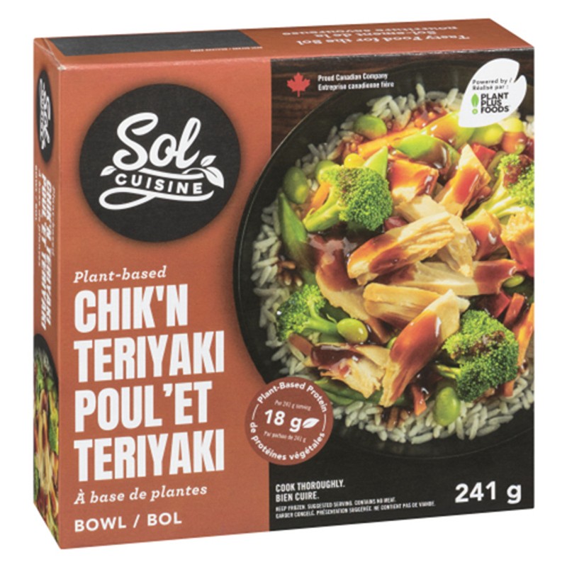 Sol Cuisine Chicken Teriyaki Bowl 241 g - Voilà Online Groceries & Offers