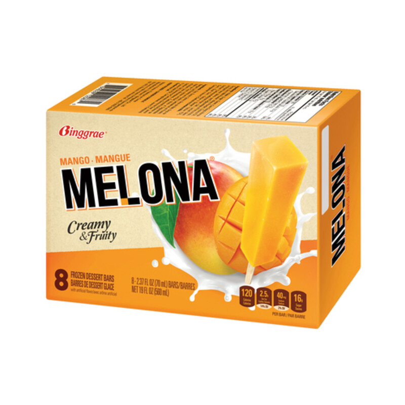 Binggrae Ice Cream Bars Melona Mango 560 ml - Voilà Online Groceries ...