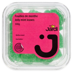Les Aliments Jardi Jelly Mint Leaves 300 g - Voilà Online Groceries ...
