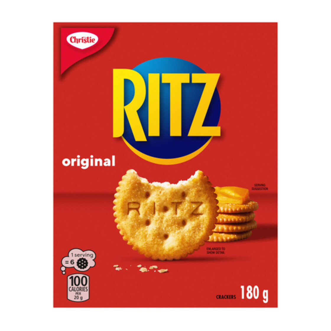 Christie Ritz Original Crackers 180 g - Voilà Online Groceries & Offers