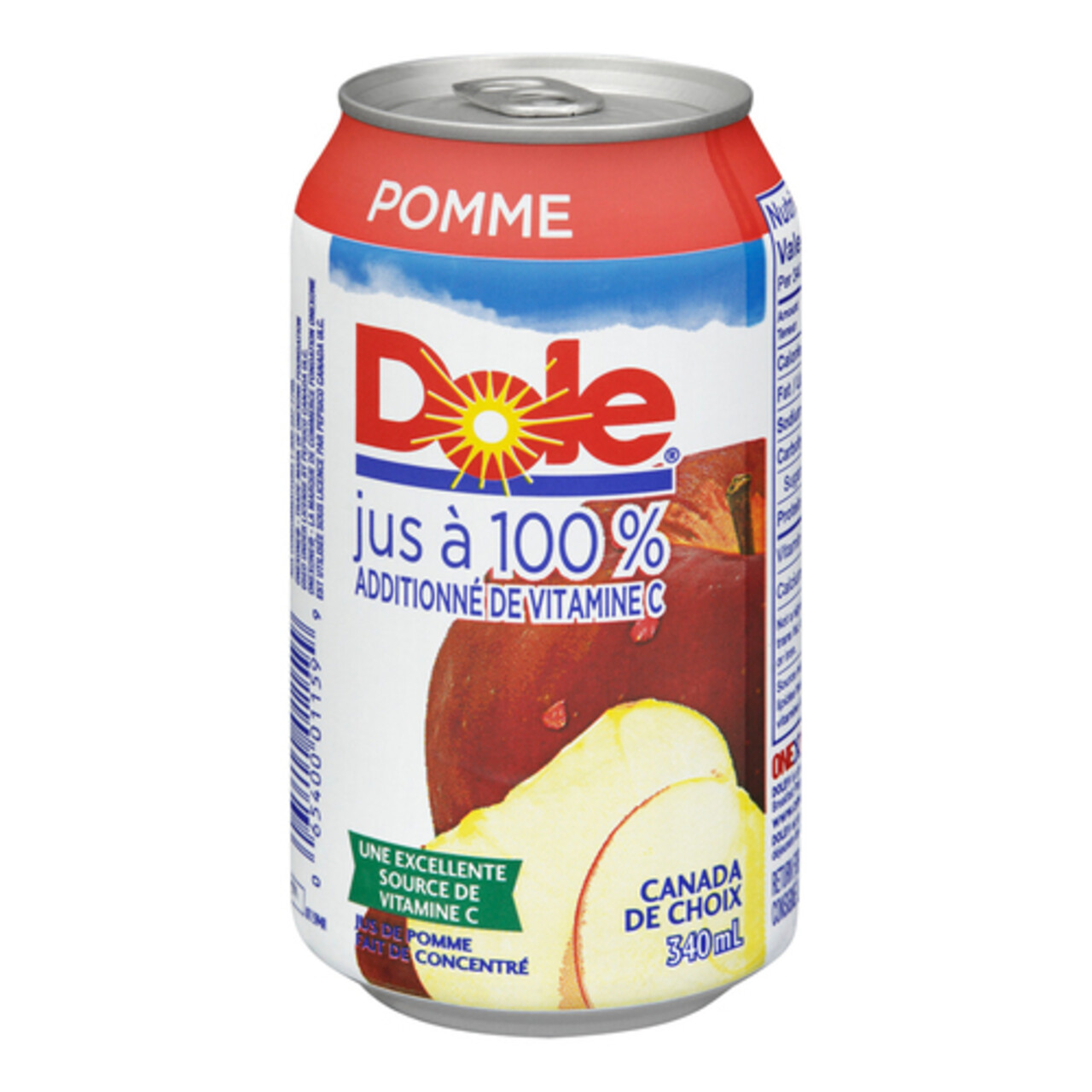 Dole Juice Apple 340 ml (can) - Voilà Online Groceries & Offers