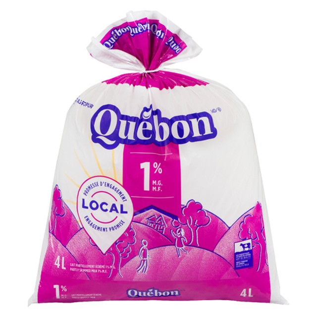Québon 1% Milk 4 L - Voilà Online Groceries & Offers
