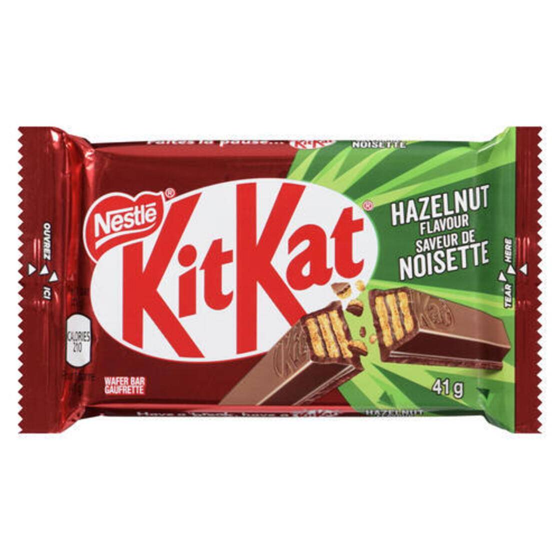 Kit Kat Wafer Bar Hazelnut Flavour 41 g - Voilà Online Groceries & Offers