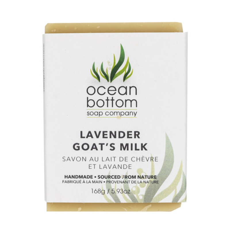 Ocean Bottom Soap Company Lavender Goat's Milk Soap 1 x 168 g - Voilà ...