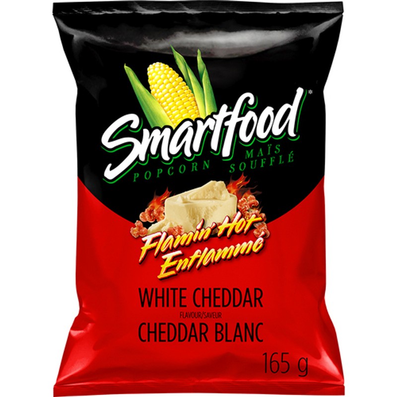 Smartfood Popcorn Flamin'Hot White Cheddar 175 g - Voilà Online ...