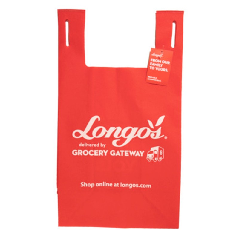 Longo's Red Reusable Bag - Voilà Online Groceries & Offers