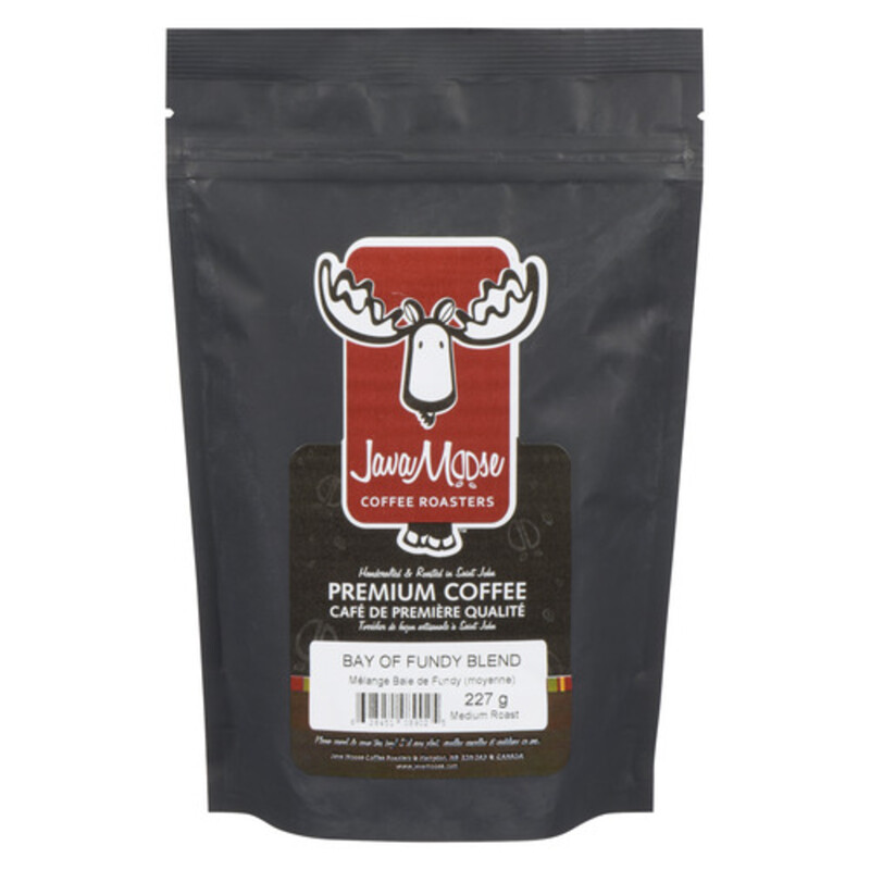 Java Moose Blend Coffee Bay Of Fundy 227 g - Voilà Online Groceries & Offers