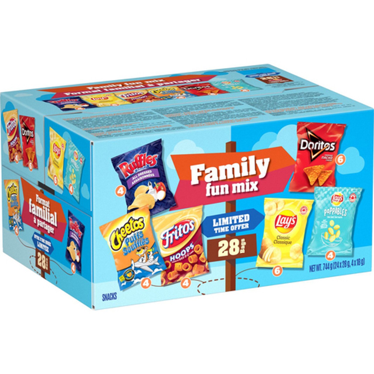 Frito Lay Variety Pack Family Fun Mix 744 g - Voilà Online Groceries ...