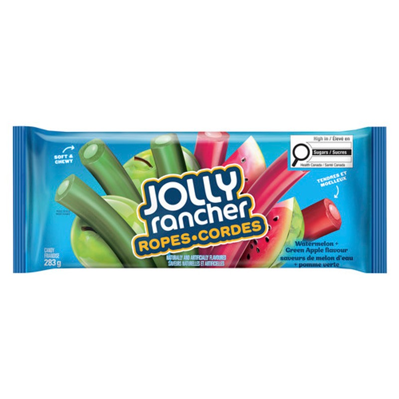 Jolly Rancher Candy Ropes Watermelon Green Apple 283 g - Voilà Online ...