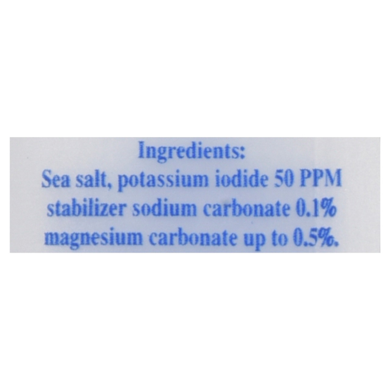 Krinos Athena Sea Salt Iodized 750 g - Voilà Online Groceries & Offers