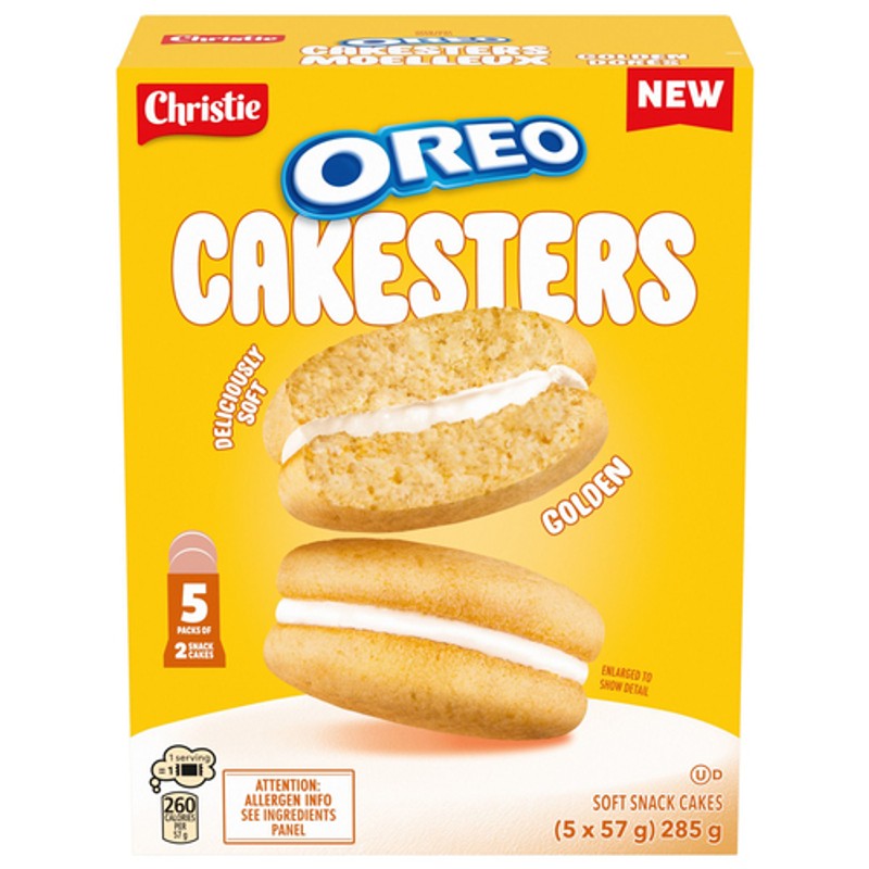 Oreo Cakesters Soft Snack Cakes Golden 5 x 57 g - Voilà Online ...